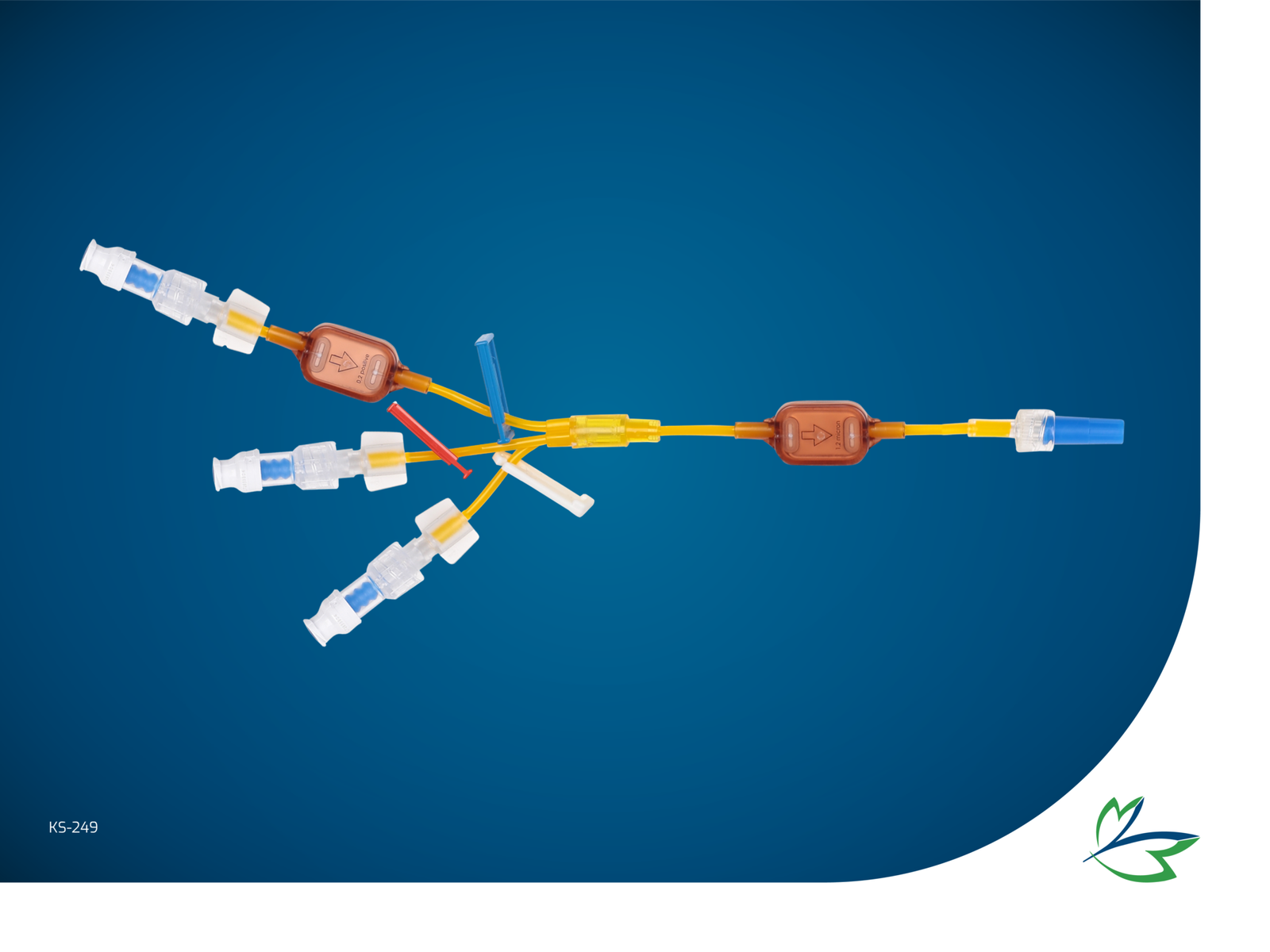 EXTENSION LINE, 3-WAY, SMALL-BORE WITH 0.2µ & 1.2µ IV FILTER | Kapsam ...