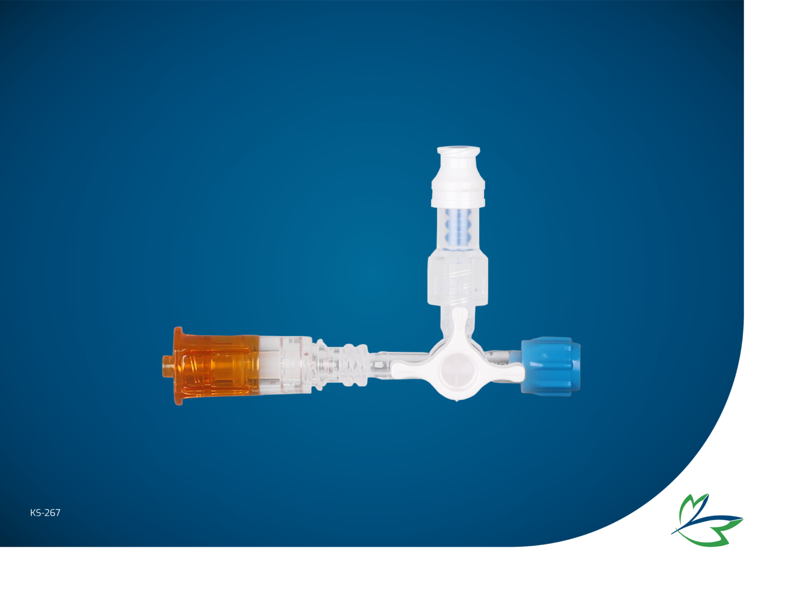 SYRINGE ADAPTOR WITH STOPCOCK | Kapsam Health Products