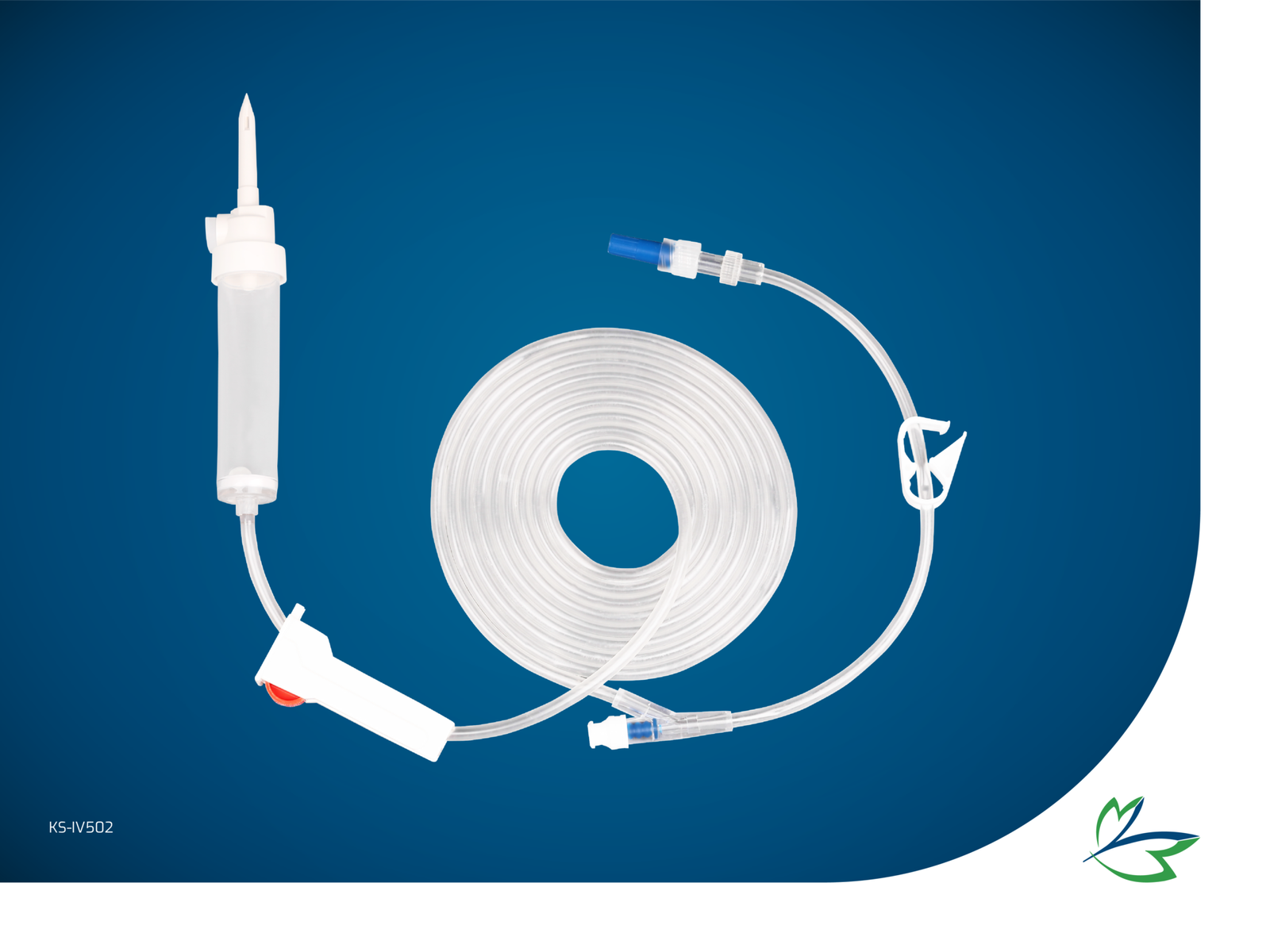 INFUSION SET WITH NEEDLE-FREE Y-SITE, 235cm | Kapsam Health Products